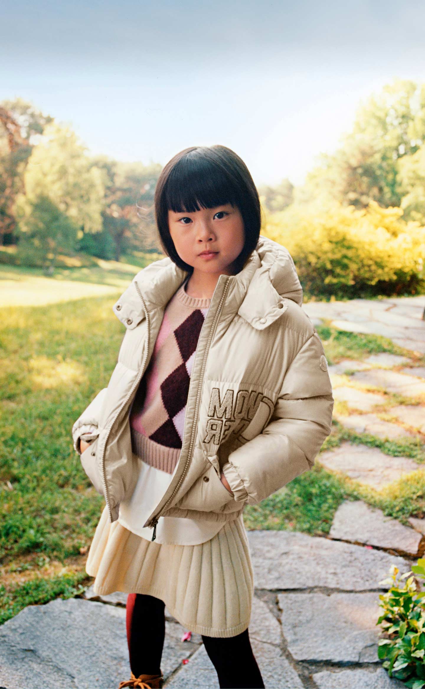 Outerwear for Girls - Coats, Down Jackets & Gilets | Moncler UK